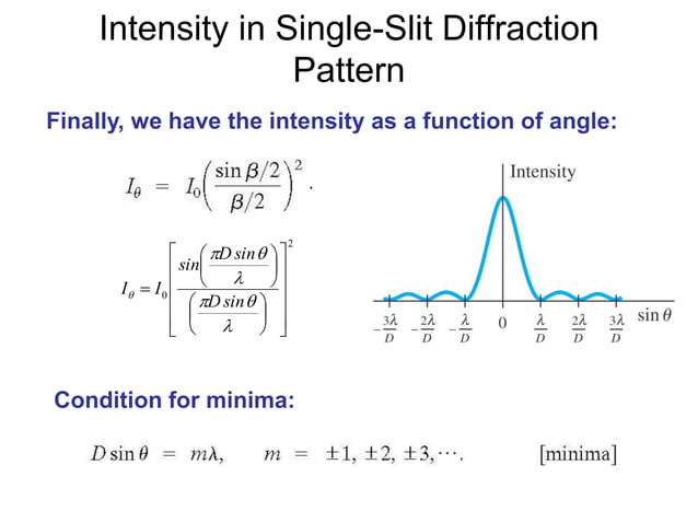 DIFFRACTION OF LIGHT | PPTX | Physics | Science