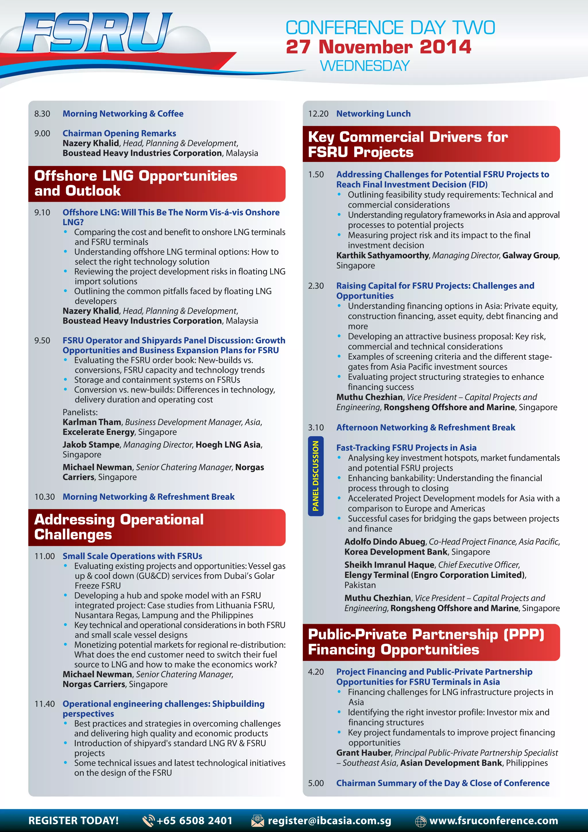 3rd Annual FSRU Conference 2014 | PDF