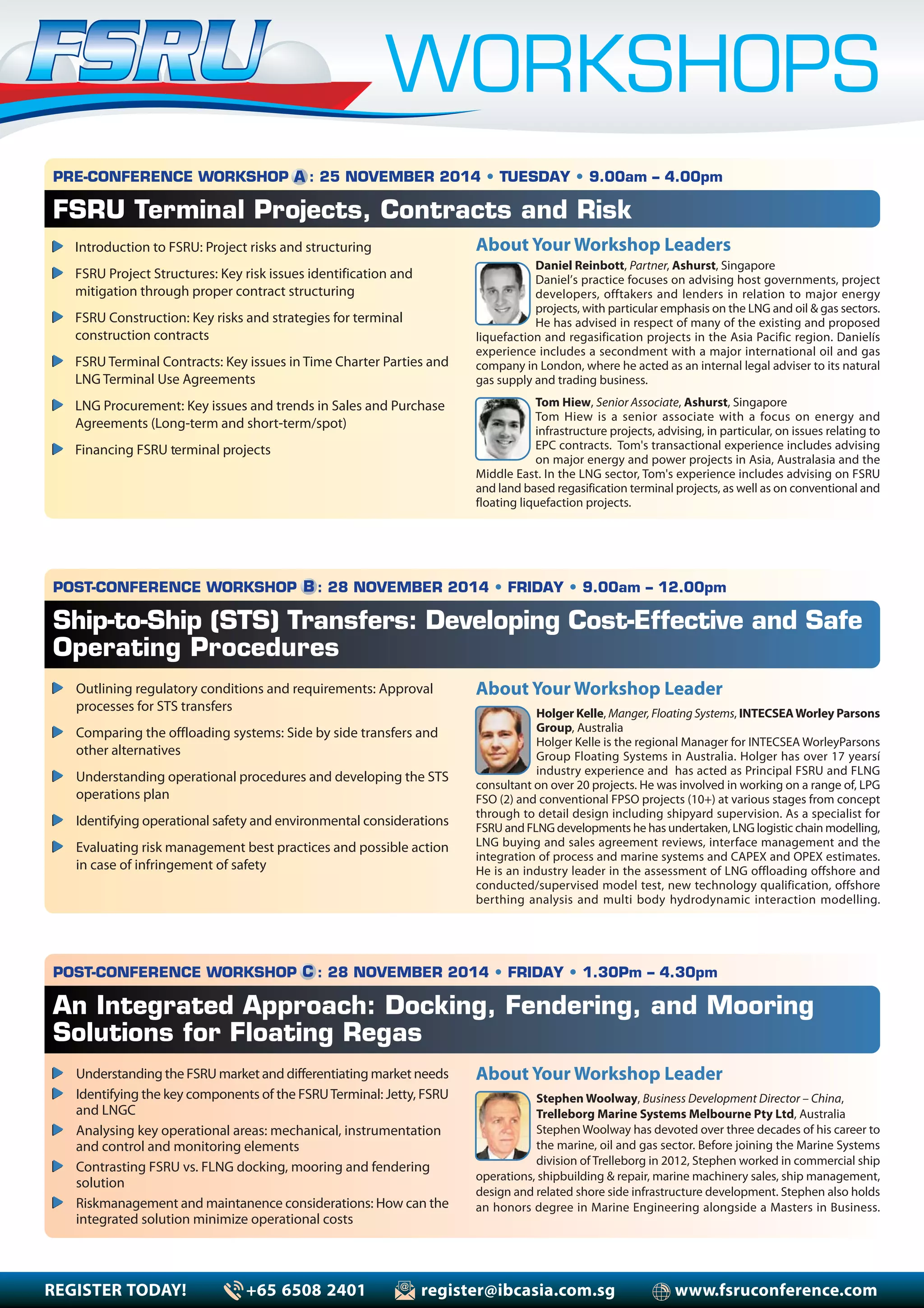 3rd Annual FSRU Conference 2014 | PDF