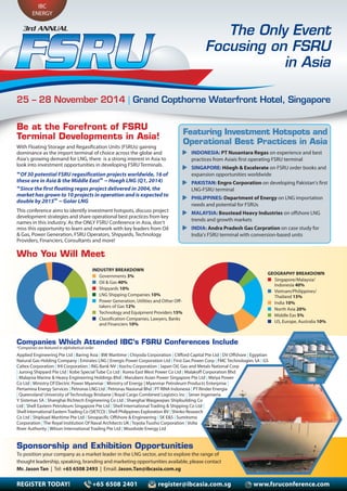 3rd Annual FSRU Conference 2014 | PDF