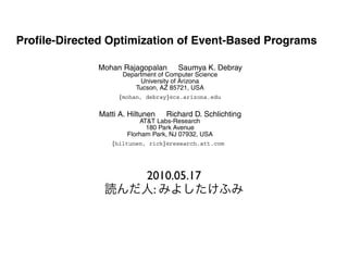 P106 rajagopalan-read | KEY