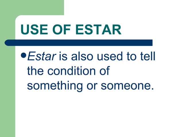 Chapter 2B- Verb "estar" | PPT