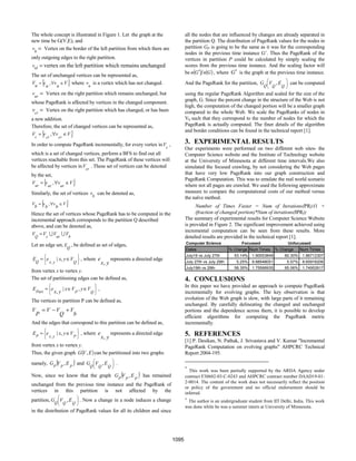 Incremental Page Rank Computation on Evolving Graphs | PDF
