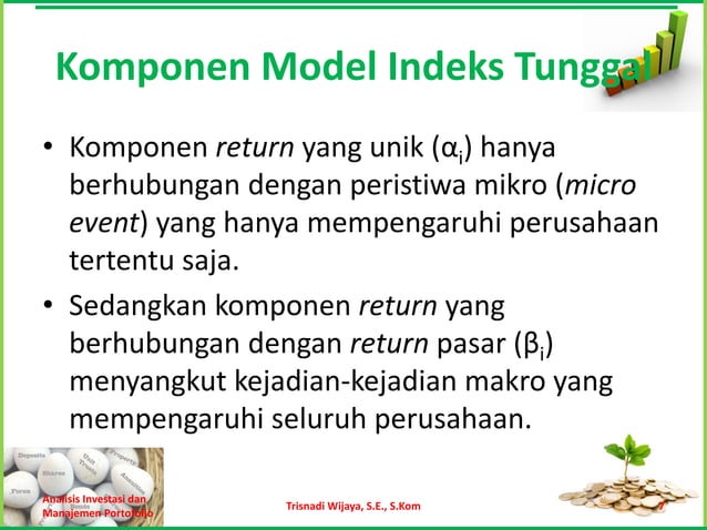 Model Indeks Tunggal | PDF