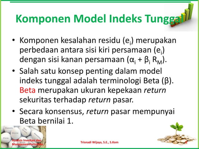 Model Indeks Tunggal | PDF