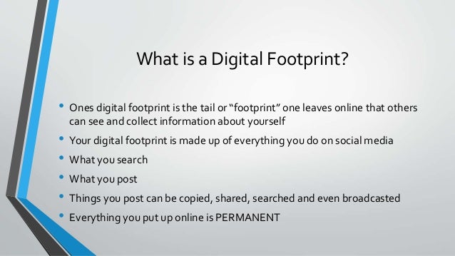 P10 unit 2 digital footprint