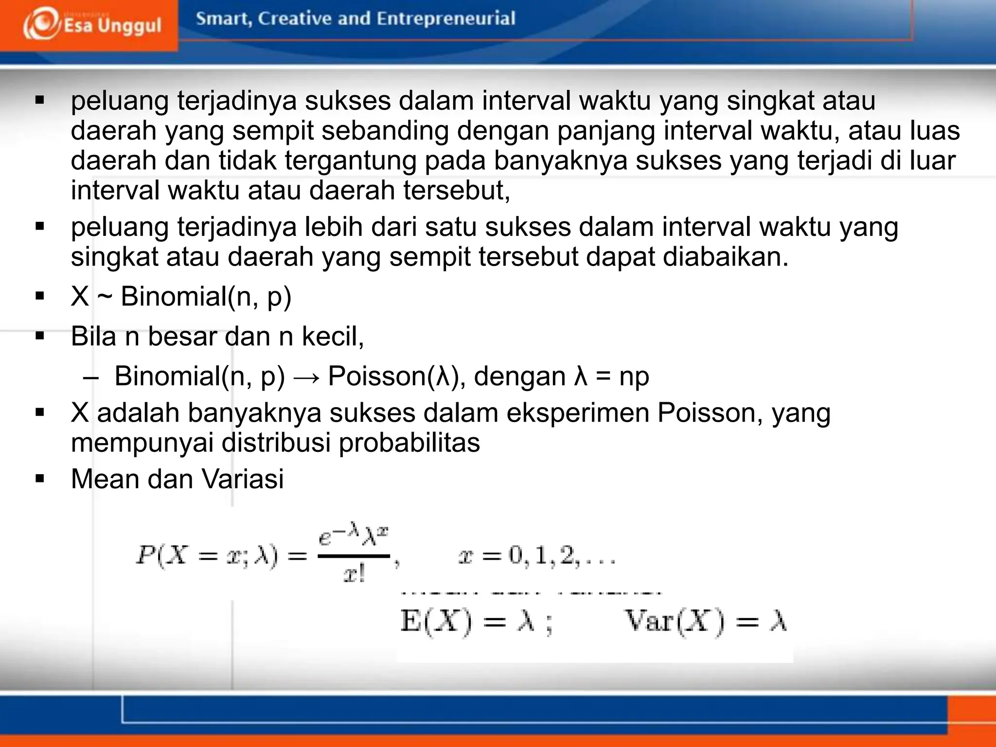 Random variabel Variabel diskrit dan kontinu.ppt