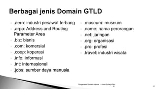 Pengantar Nama Domain Internet | PPT