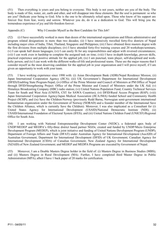 P11 form undp - raj k pandey as of 2014 for UN | DOC