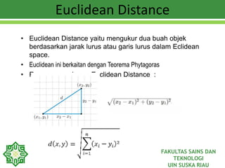 Similarity Measurement matakuliah pengenalan pola | PPTX