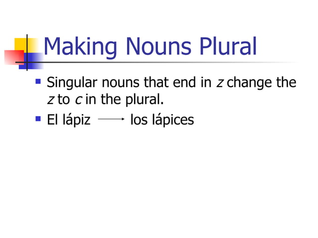 Chapter 2B- Plural of nouns and articles | PPT