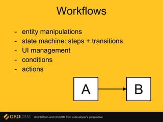 OroPlatform and OroCRM from a developer's perspective | PPT