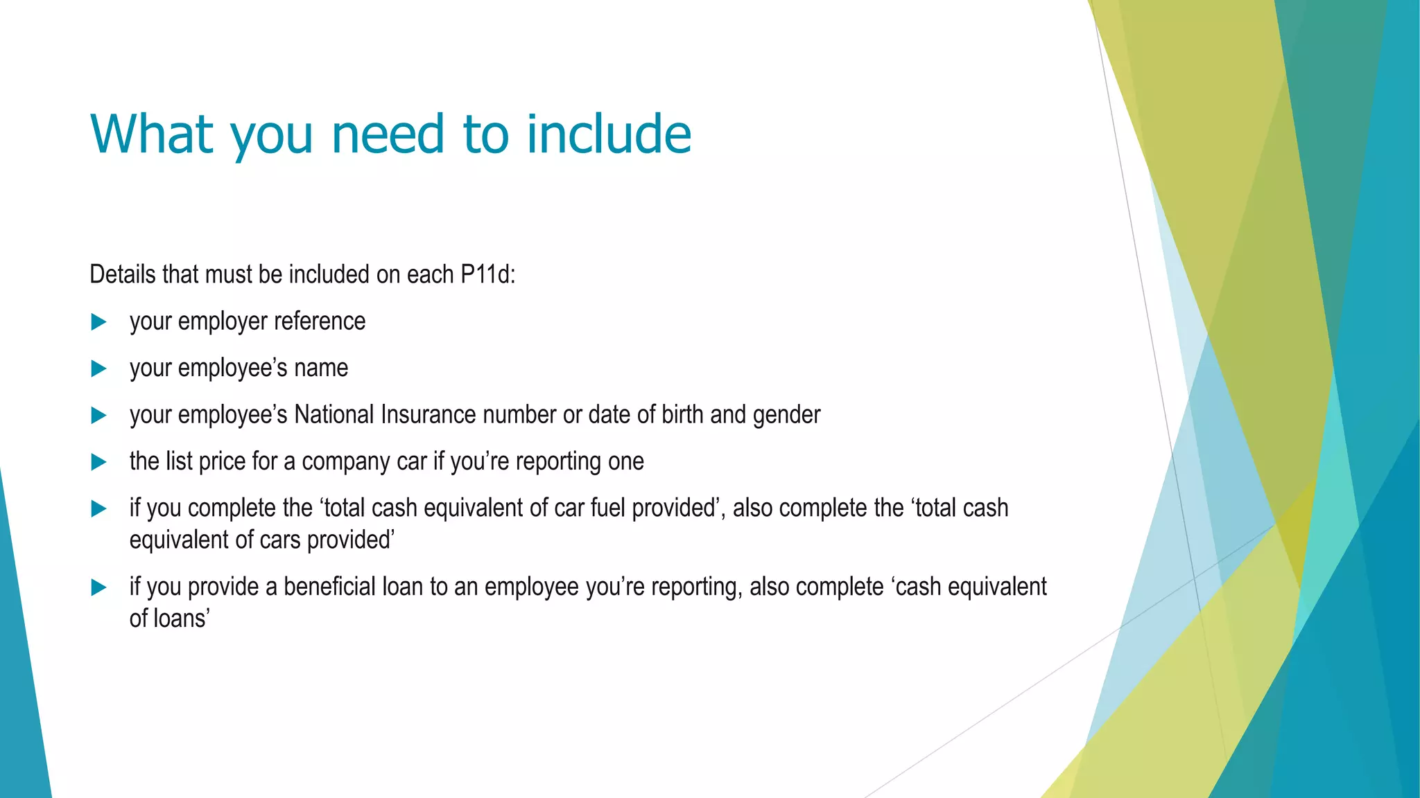 A Beginners Guide to P11d Forms | PPT