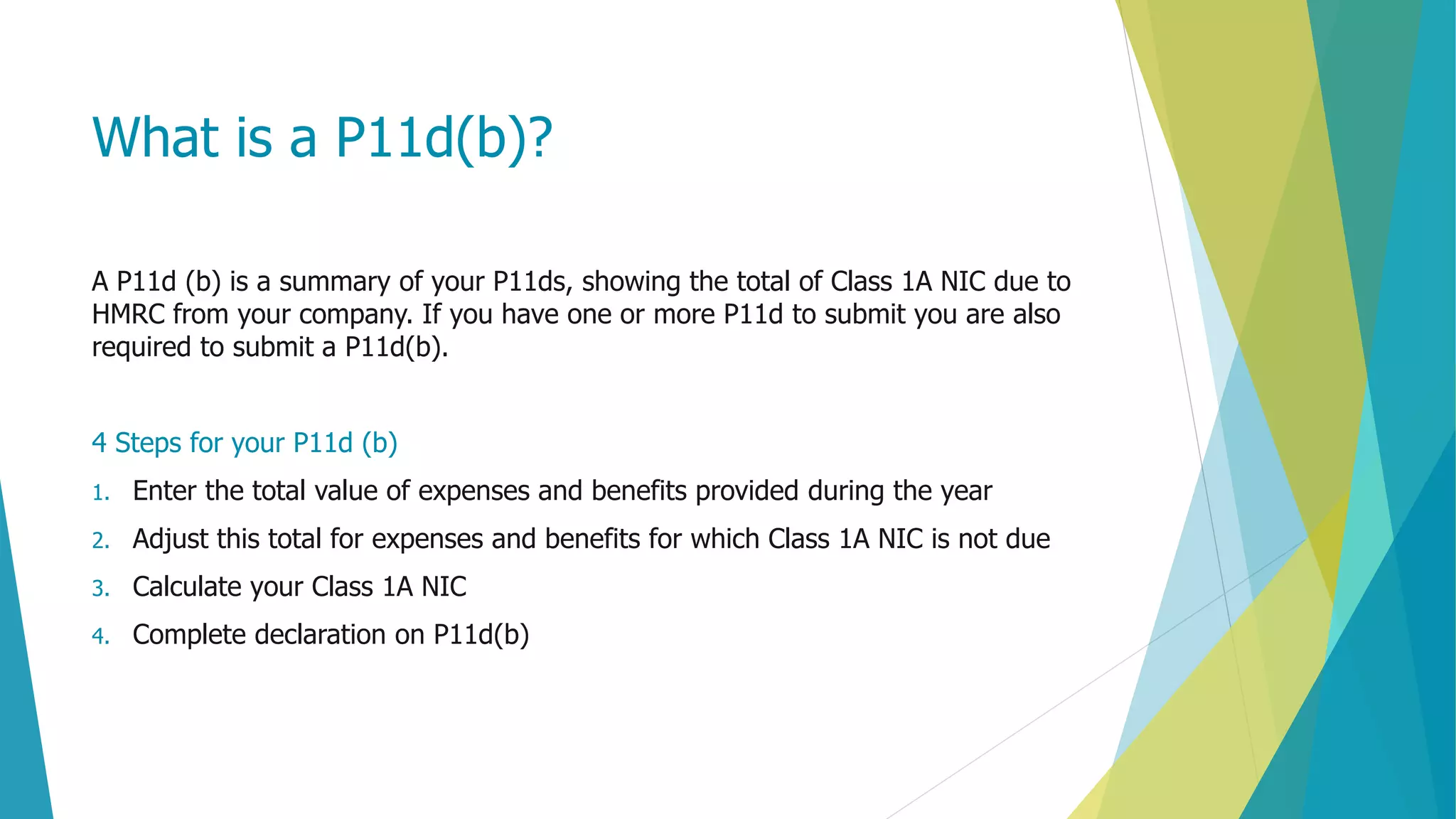 A Beginners Guide to P11d Forms | PPT