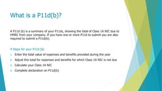 A Beginners Guide to P11d Forms | PPT