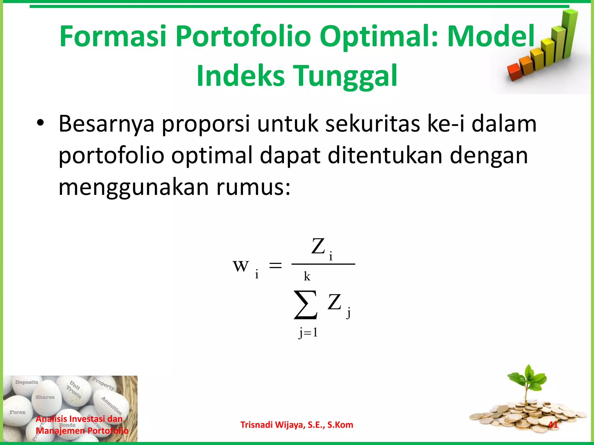 Pemilihan Portofolio | PDF