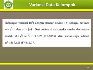 P11_penyebaran data variansi (ragam) | PDF