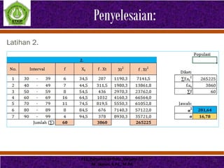 P11_penyebaran data variansi (ragam) | PDF
