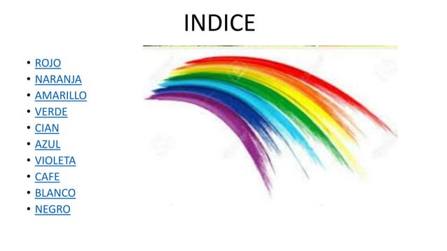 P12 arcoiris | PPT