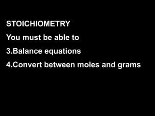 Lecture 12.2b- Gram-Gram Stoich | PPT
