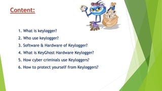 Understanding Keylogger | PDF | Computer Peripherals | Computing