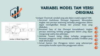 Review Technology Acceptance Model pada Fintech | PPT