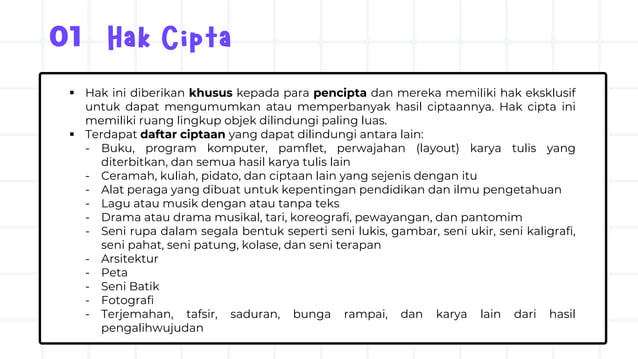 HAKI HAK ATAS KEKAYAAN INTELEKTUAL TEKNIK SIPIL FAKULTAS TEKNIK | PPTX