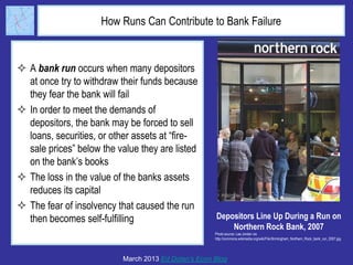 Tutorial on Bank Failures and Bank Rescues | PPTX