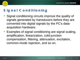 Mikroprosesor dan Antarmuka (13) sistem akuisisidata | PPT