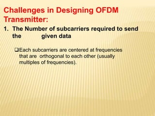 Adaptive OFDM_Orthogonal Frequency Dvision Multiplexing_1 | PPT