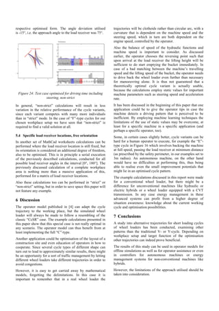 Optimizing the trajectory of a wheel loader working in short loading ...