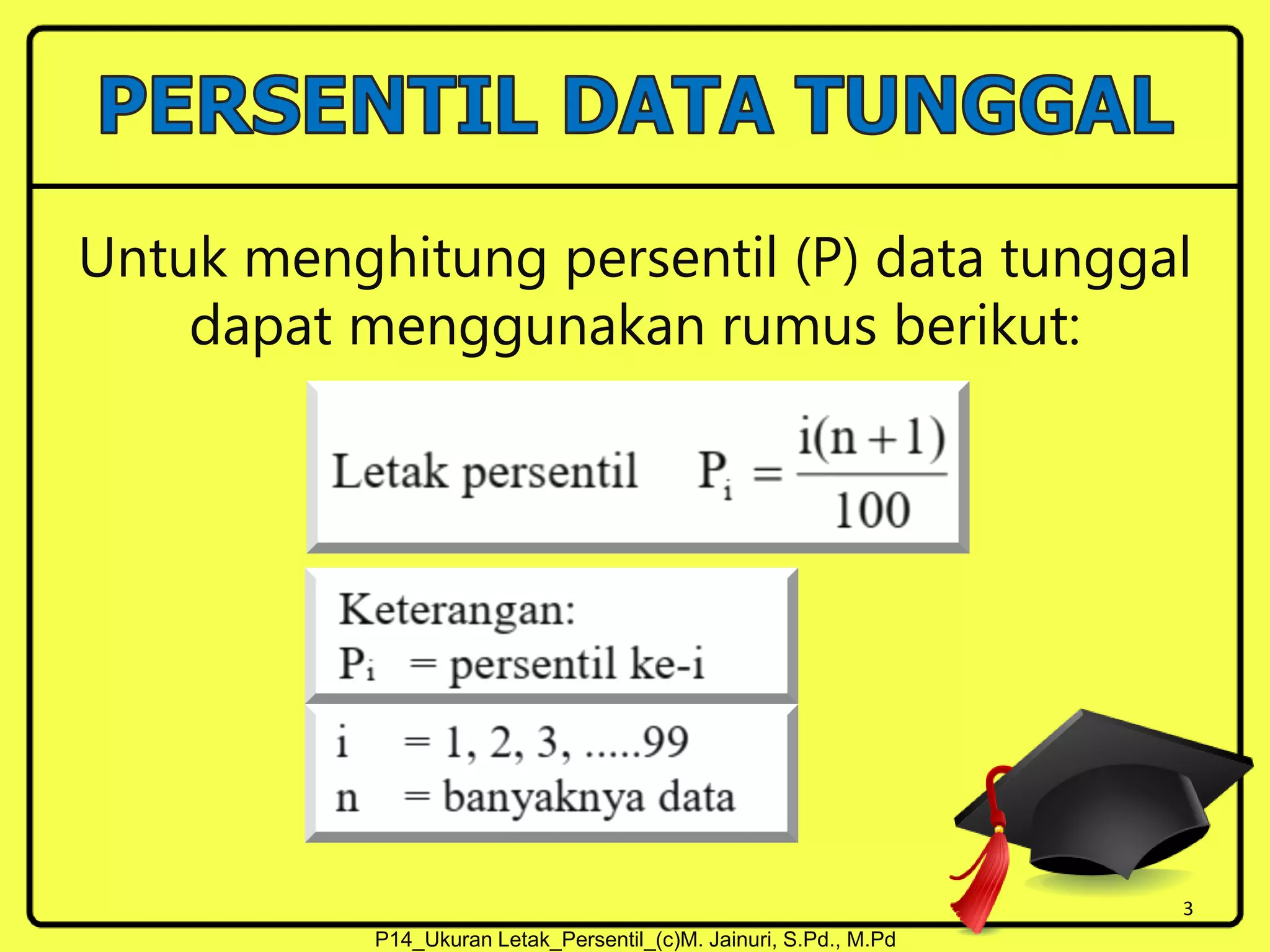 ukuran letak persentil | PDF