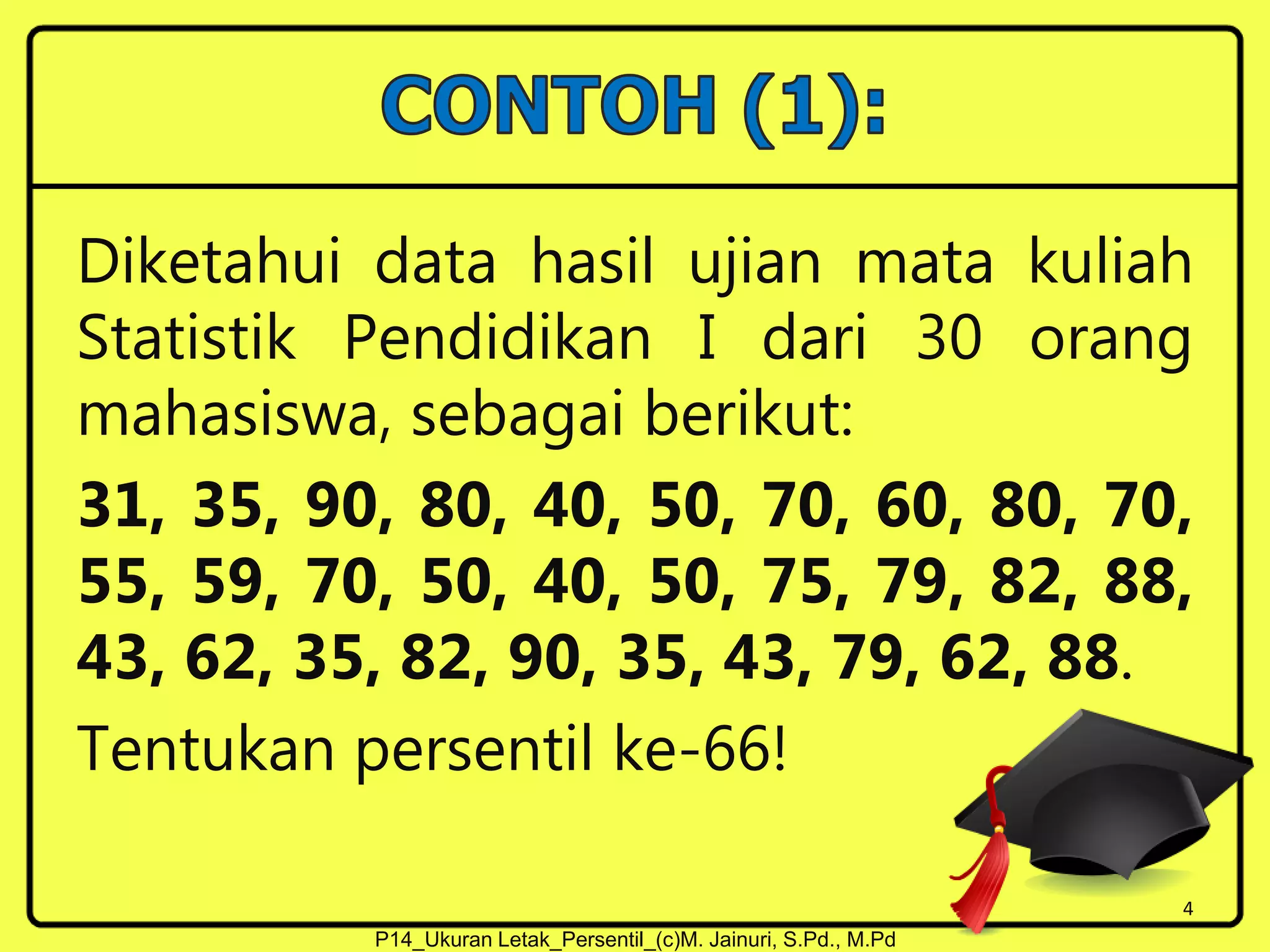 ukuran letak persentil | PDF