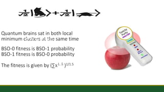 Quantum Brain Storm Optimization | PPTX | Physics | Science