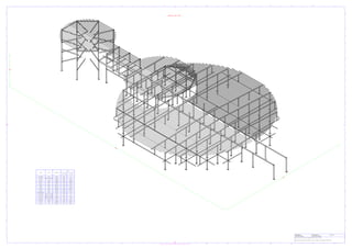 P15 Estructura De Acero Vista General | PDF
