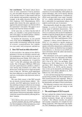 The Social Impact of NLP | PDF