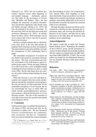 The Social Impact of NLP | PDF