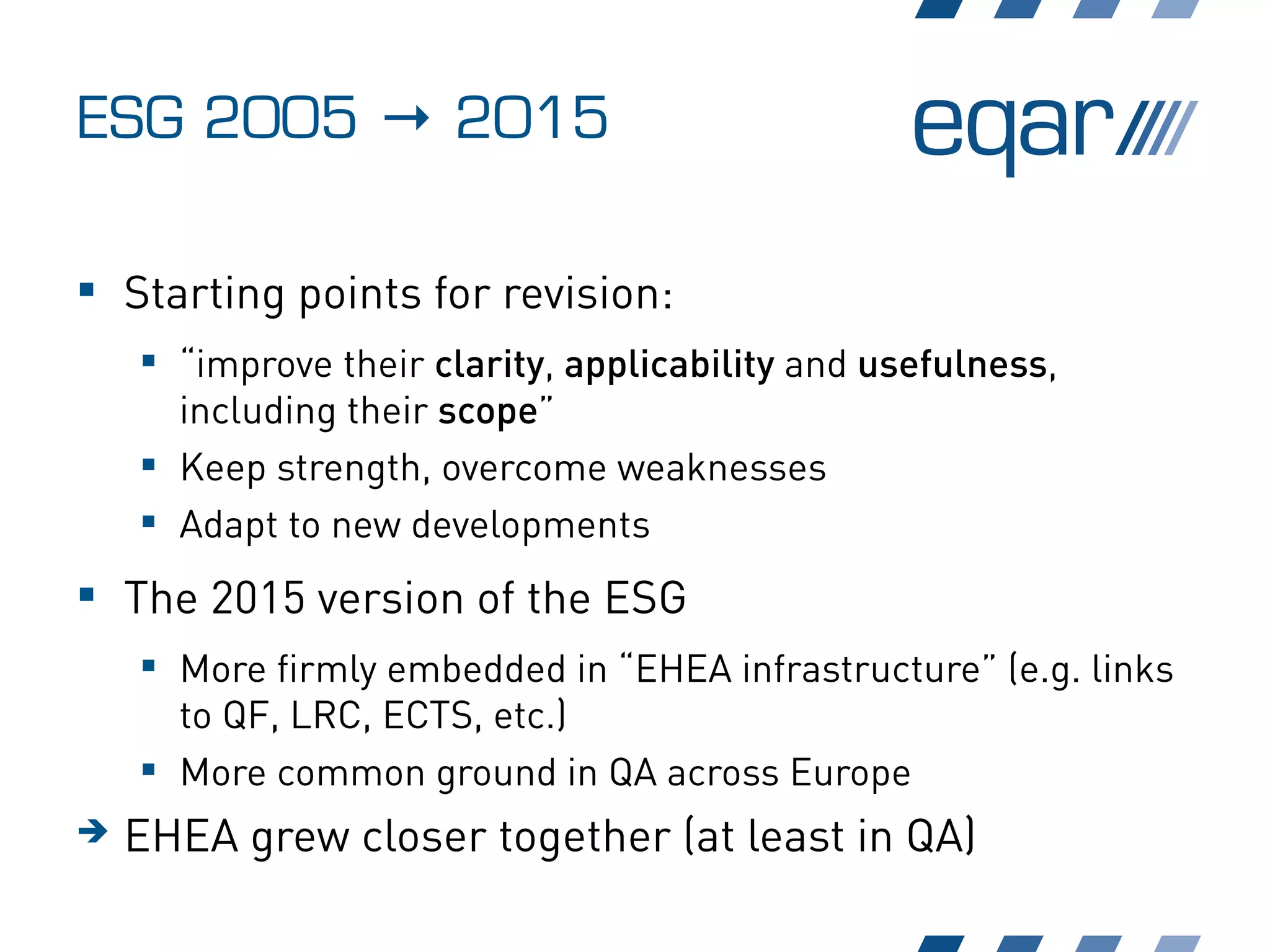ESG 2015 - what's new for trust and recognition? | PDF