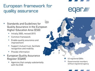 Values and Ethical Practices in External QA Across Borders | PDF