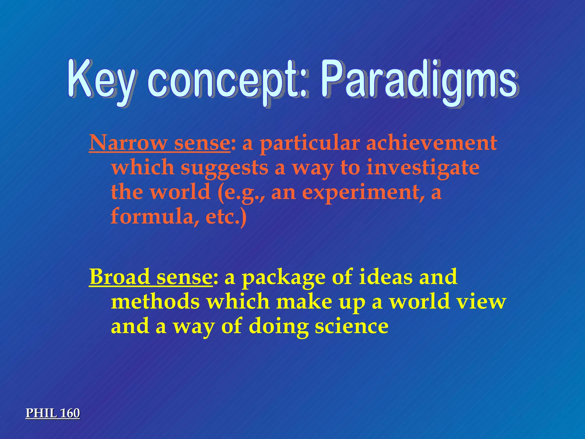Kuhn: Paradigms and Normal Science | PPT