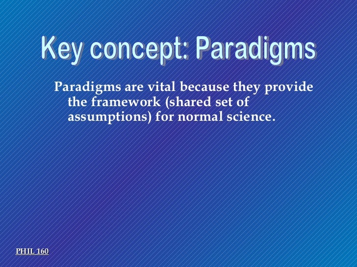 Kuhn: Paradigms and Normal Science