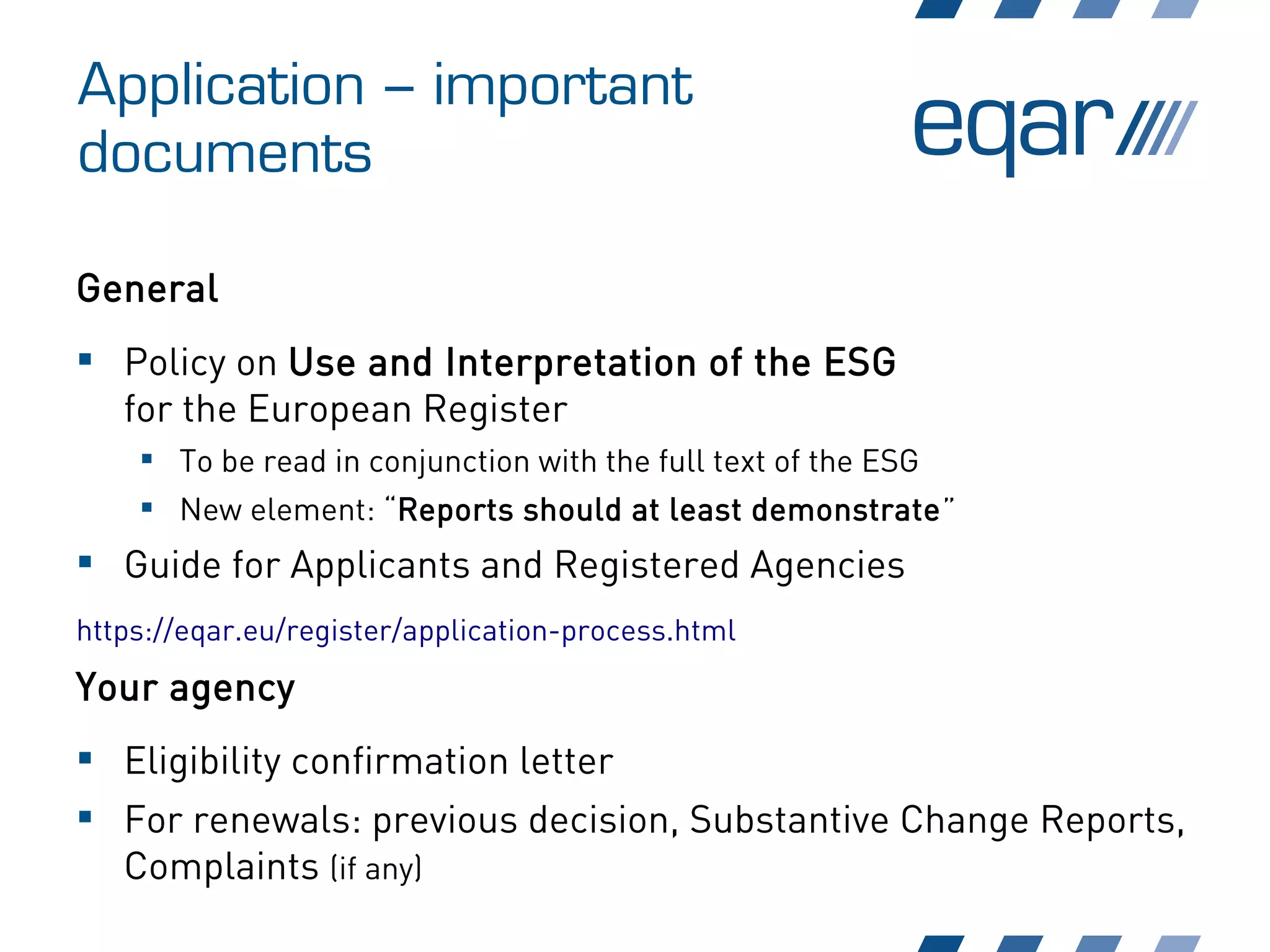EQAR - what it is, how it works, and what it does | PDF