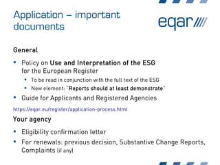 EQAR - what it is, how it works, and what it does | PDF