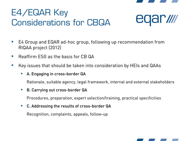 EQAR - what it is, how it works, and what it does | PPT