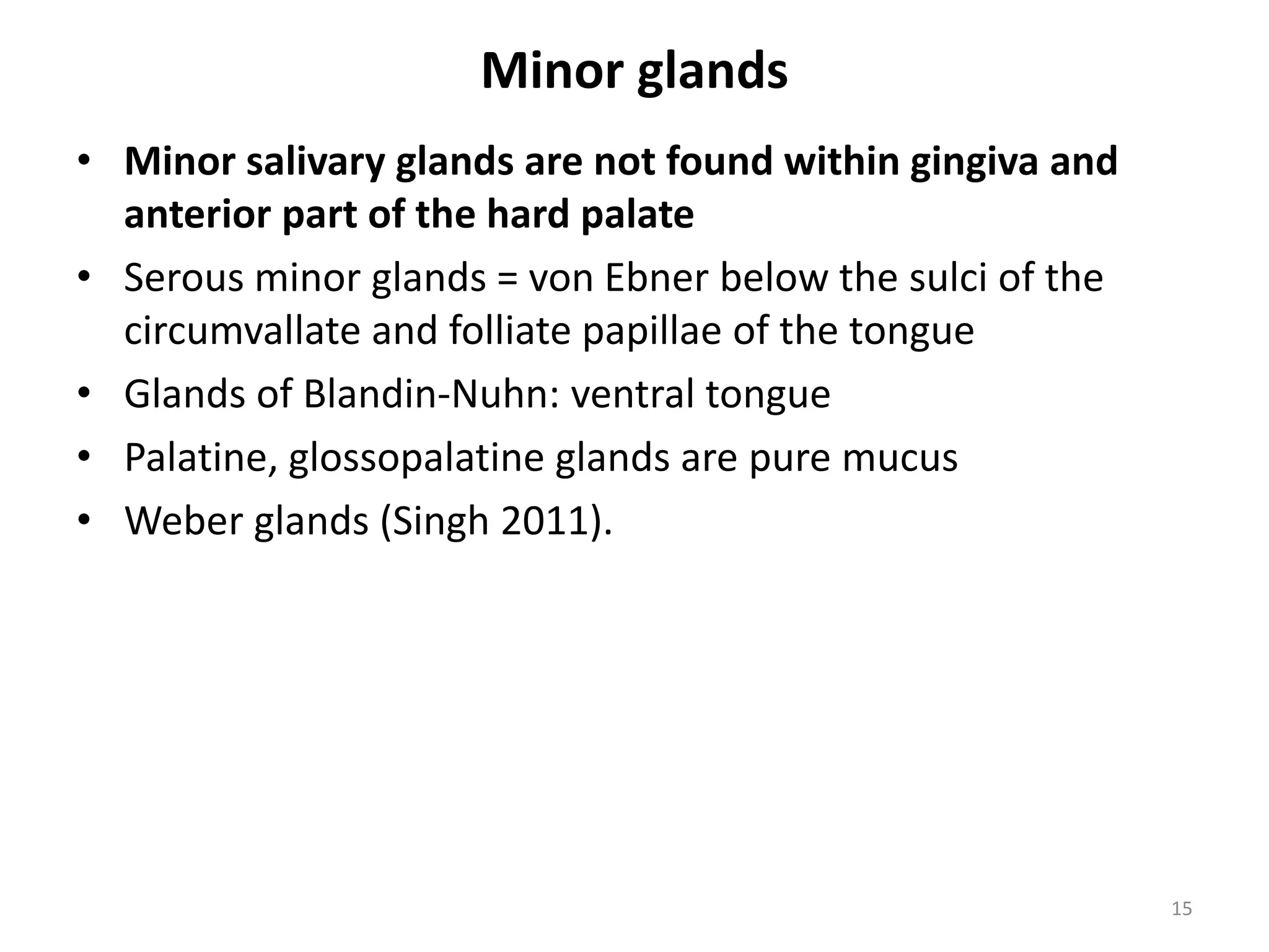 histology of the tongue and salivary gland | PPTX