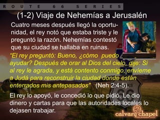 P16 Estudio Panorámico de la Biblia: Nehemías | PPTX