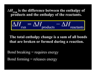 Lecture 17.1- Endothermic vs. Exothermic | PDF