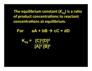 Lecture 18.2b- Le Chatelier's Principle | PDF
