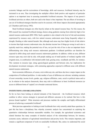 P1833 Sustainable Rural Livelihoods Ids Paper72 | PDF | Agriculture | Industries