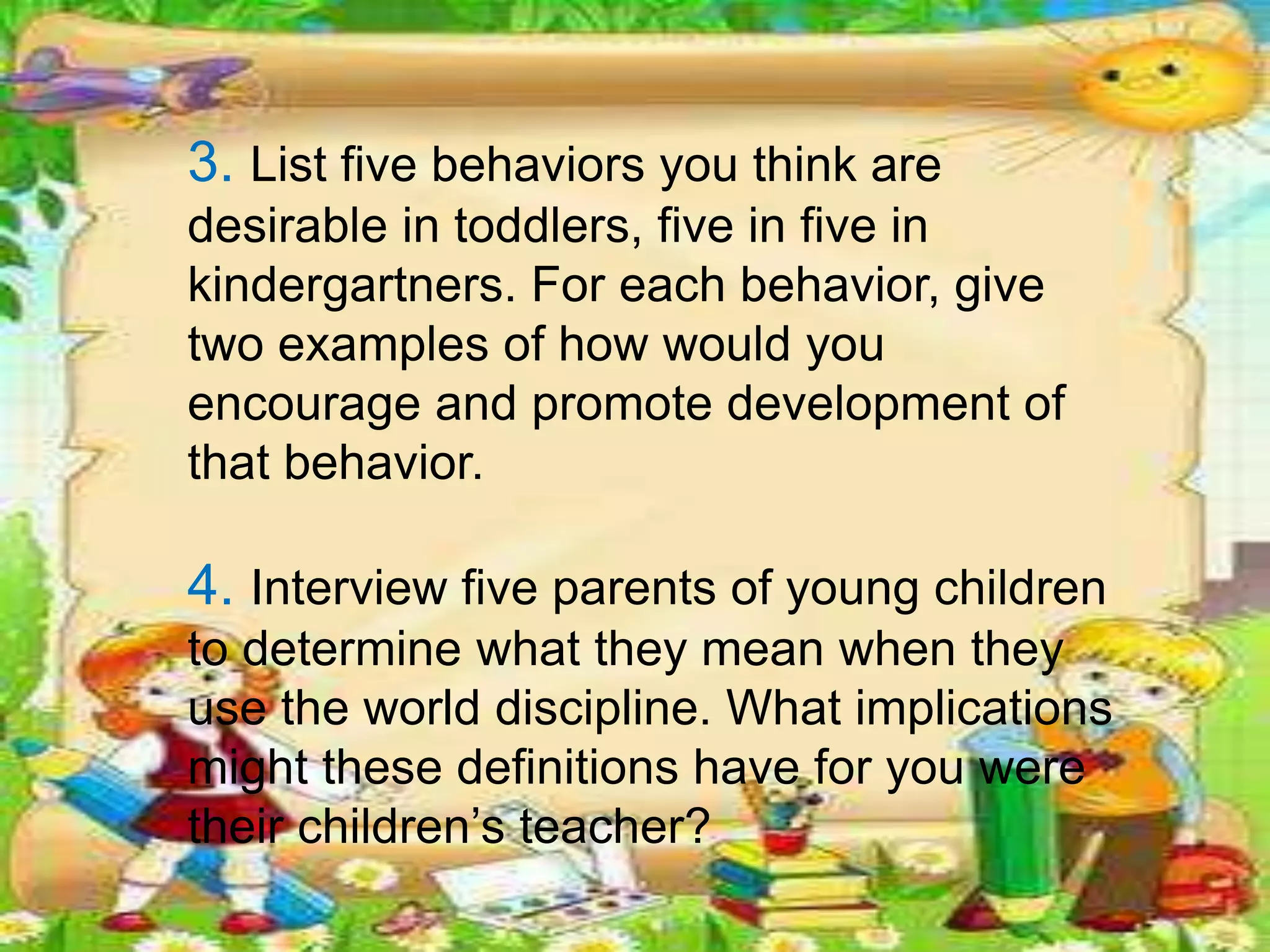 PresEd19: Chapter 11 ( Guiding Children's Behavior: Helping Children ...